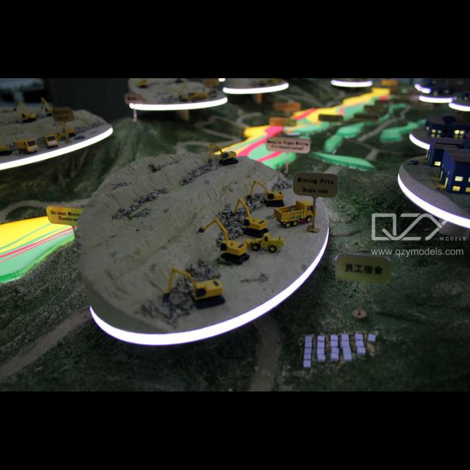 Realistic Oem Scale Mining Construction Building Site Model 1/200 ...