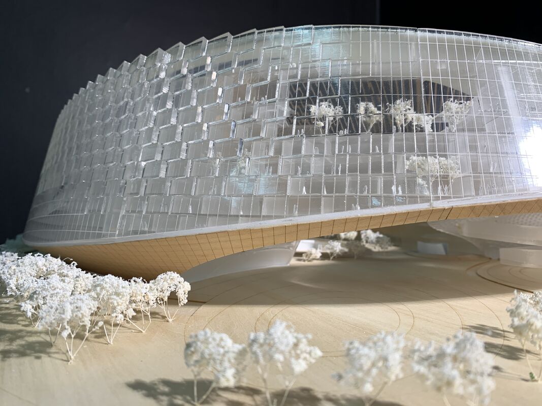 Architectual Model Tencent Conference Center Exhibition Models 3D Print ...