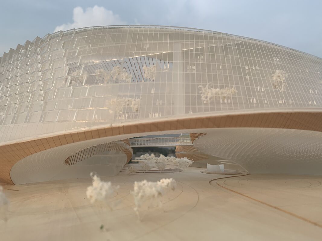 Architectual Model Tencent Conference Center Exhibition Models 3D Print ...