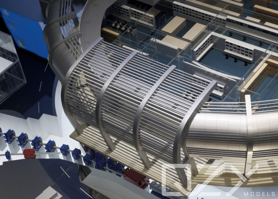 China Spallation Neutron Source Industrial Model Dynamic Display Technic Models