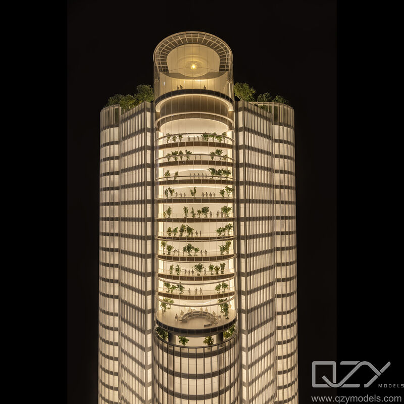 Custom Architecture Mockup Miniature Building Models 1:200 China ...