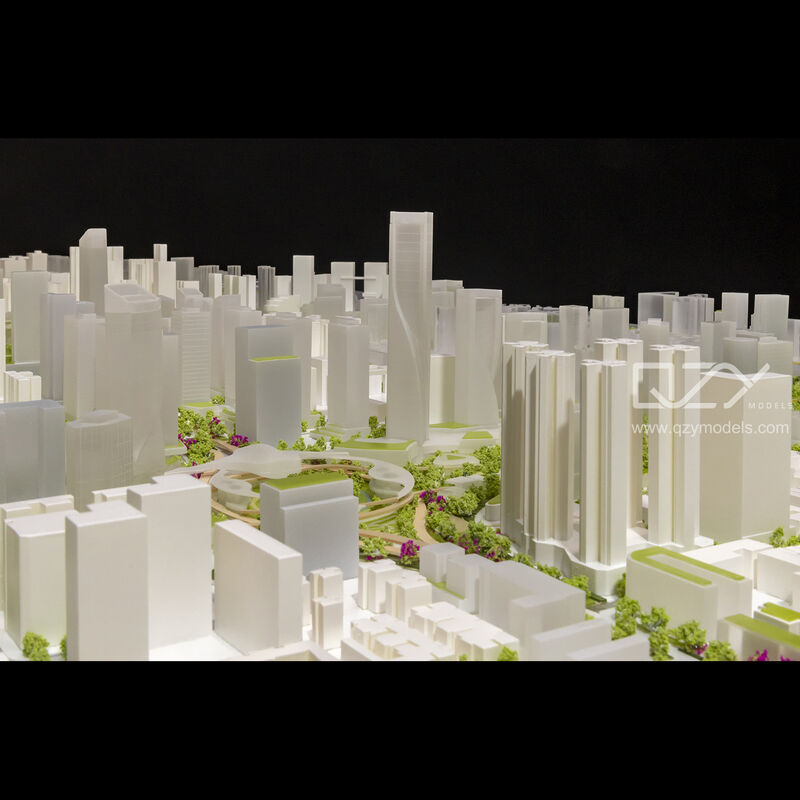 HUAYI Miniature Architectural Models 1:2000 Urban Design Model Bao'An ...