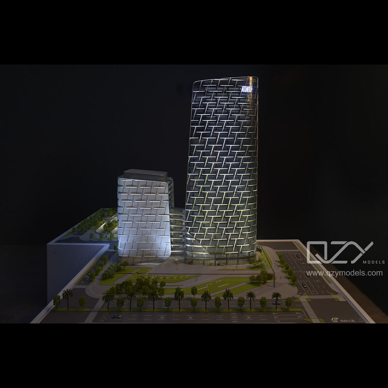 Custom KPF Architectural Physical Model 1:100 PAC Tower Shenzhen