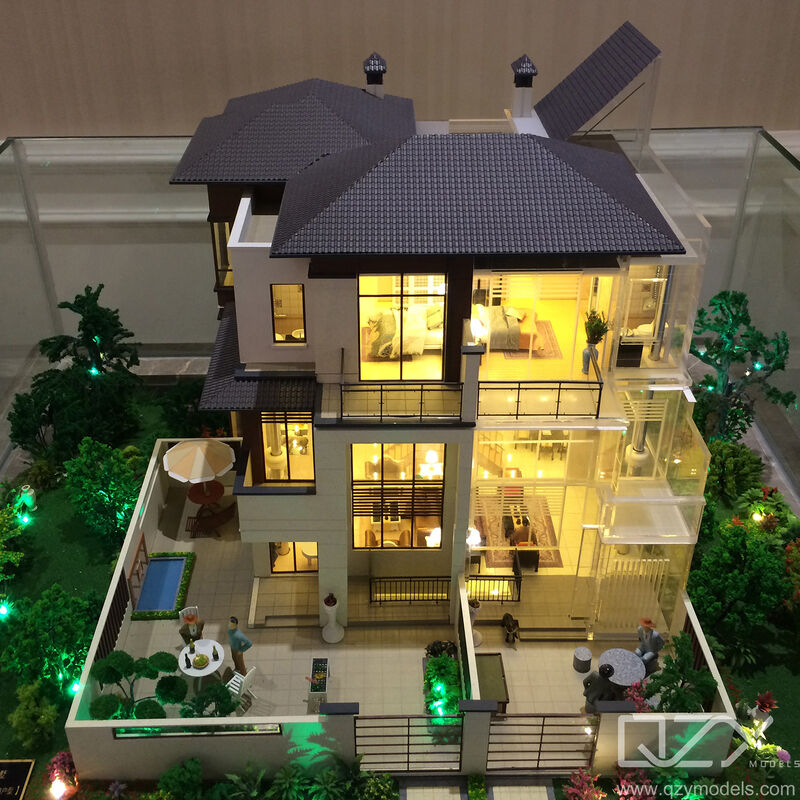 Zhongtian Group - 1:120 Hunan Heron Bay Model