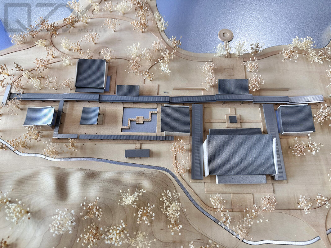 Hu Gong Cultural Exhibition Center Model Atelier Apeiron Architects 1:500