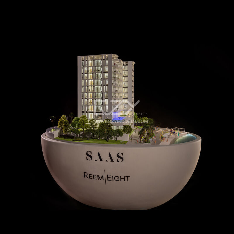 1/50 Scale Dubai C8 Model Architectural Maquette Architecture Model ...