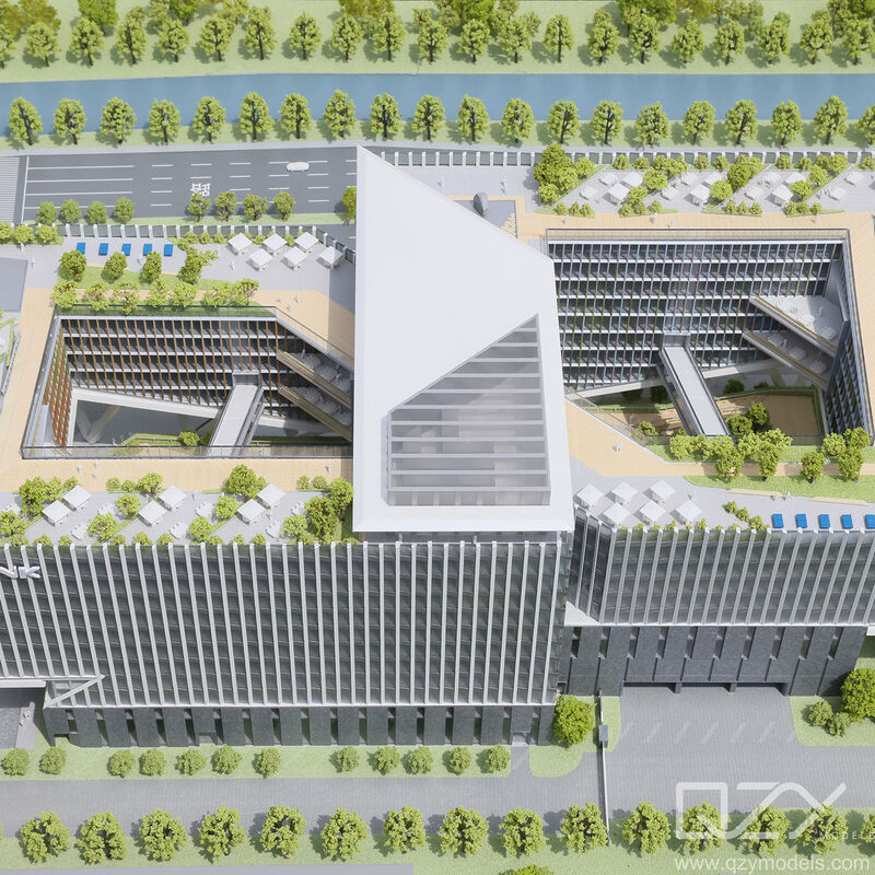 TP-Link Hangzhou Headquarters 1/300 Acrylic Model Designed for Sea ...