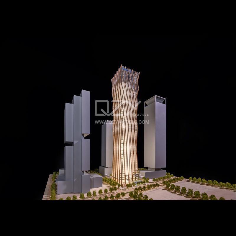 1/400 CIMC-Nikken Sekkei Competition Model Realistic Style With 4000K ...