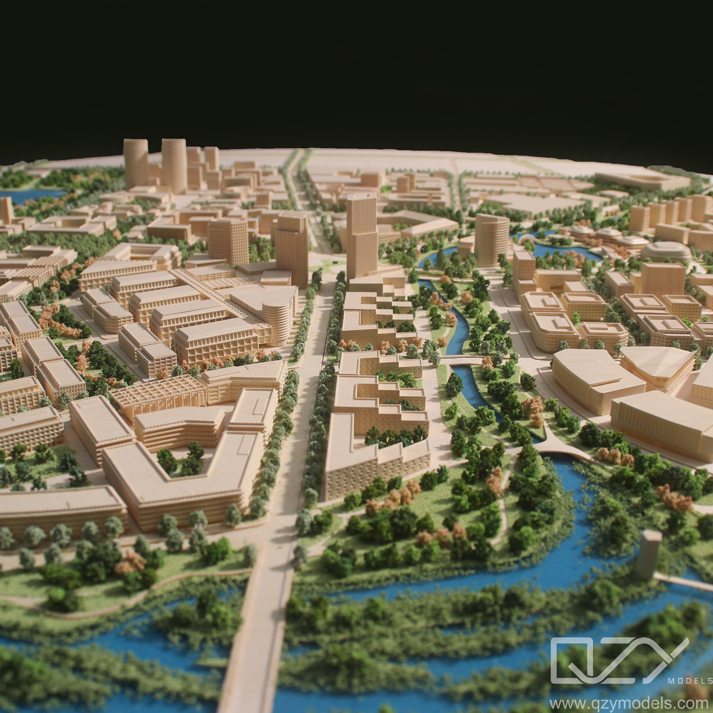 Shenyang Landscape Miniature Architectural Models Aecom 1/2000 Sino ...