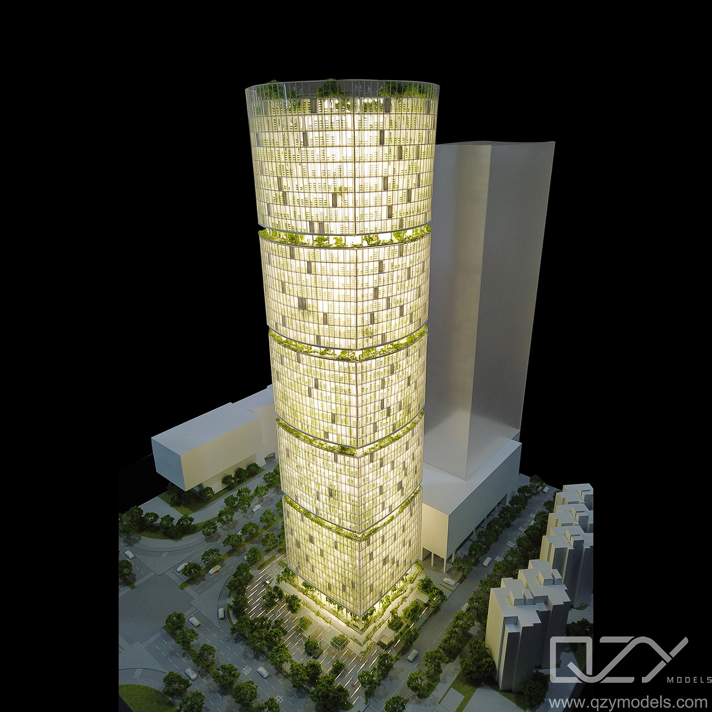 1:300 Skyscrapercity Model Architectural Maquette CARLO RATTI Wumart ...