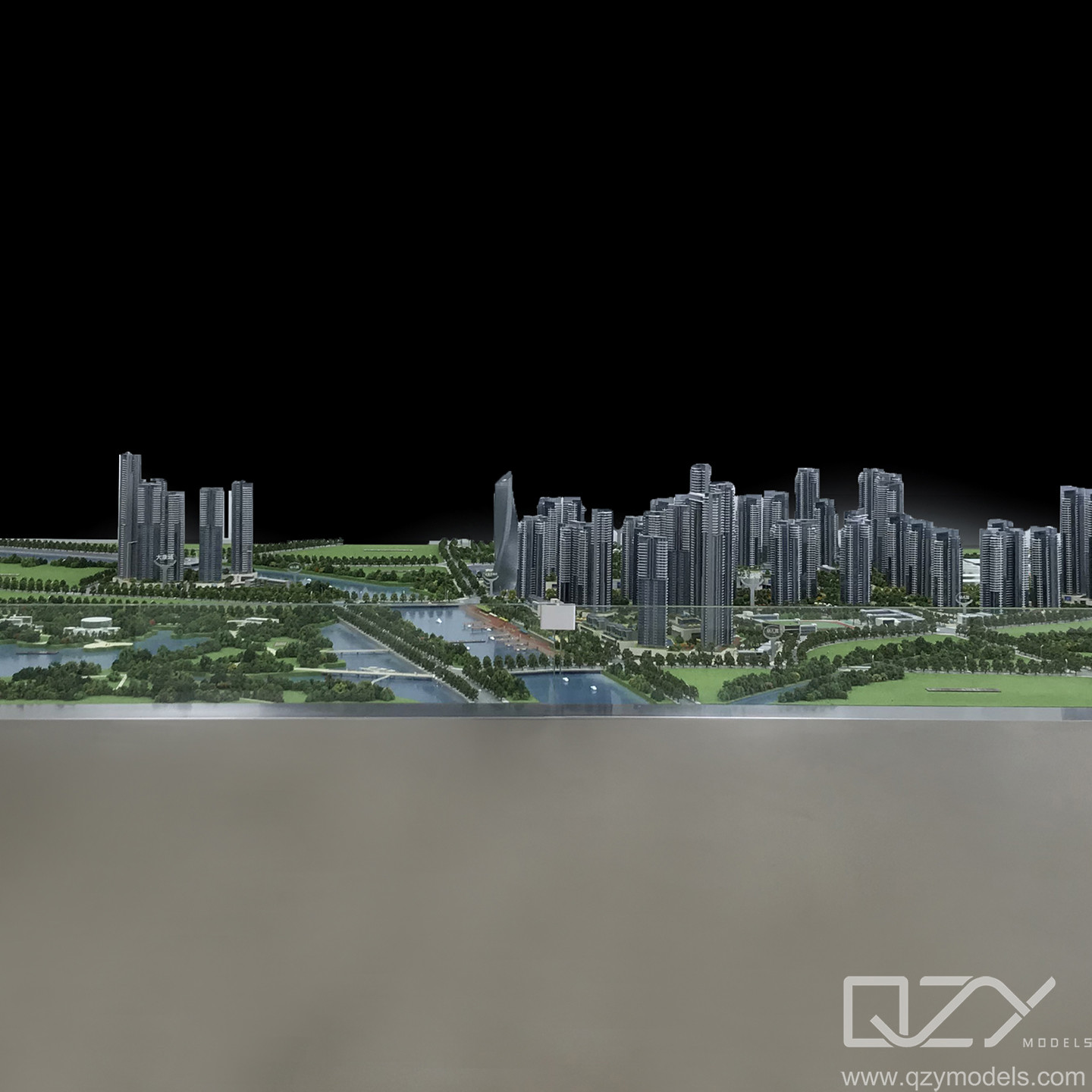 OEM Architectural Miniature Building Models 1/600 Shajing Urban Renewal ...