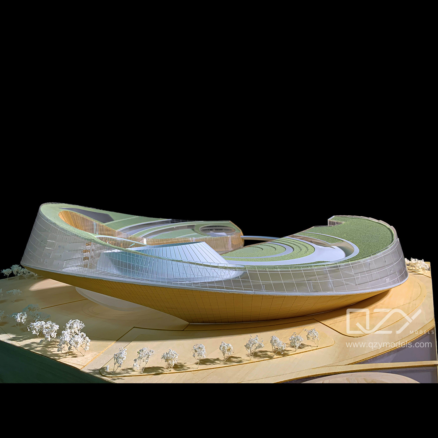 NBBJ -1:400 Tencent Conference Center Model