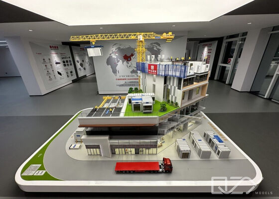 CSCEC Construction Site Industrial Scale Models Maker Structural ...