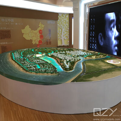 Country Garden Landscape Scale Model Maker 1/750 The Heart Of Hainan