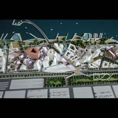 Urban Planning Models - NBBJ -1:2000 Tencent Da Chan Bay Master Plan Model