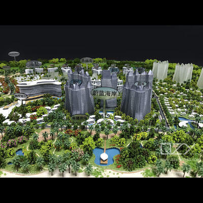 Boao King Bay Architectural Models Sunac Project 1/1000 Scale Acrylic ...
