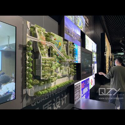 Vanke 1/100 Shenzhen Vanke Cloud City Landscape Model