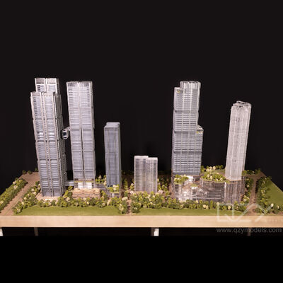 Foster + Partners, Gemdale 1/150 Xinsha Model Architectural Concept Model