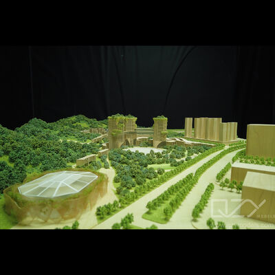 EMBT-1/1000 BIT-Shenzhen Branch Architectural Model Modern ...