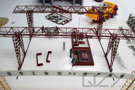 Vanke - 1/20 Residential Industrialized Construction Process Model ...