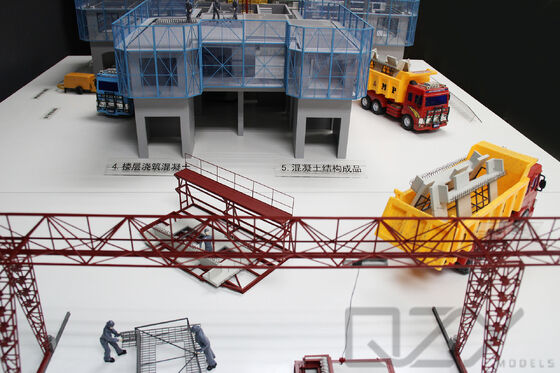 Vanke - 1/20 Residential Industrialized Construction Process Model ...