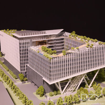 TP-Link Hangzhou Headquarters 1/300 Acrylic Model Designed for Sea ...