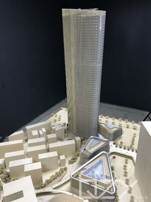 JKP Skyscrapercity Model High Rise Building 3D Model Architectect