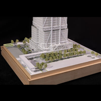 1/300 CIMC Office Building White Model Realistic Architectural Physical ...
