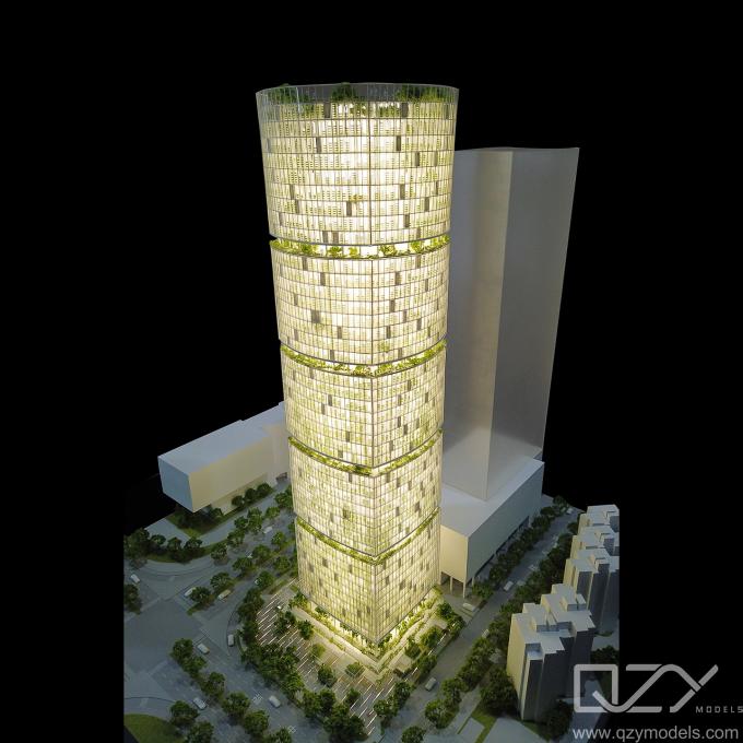 1:300 Skyscrapercity Model Architectural Maquette CARLO RATTI Wumart ...